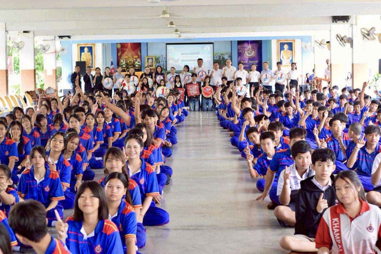 สพม.มุกดาหาร ขับเคลื่อนชมรม TO BE NUMBER ONEสร้างภูมิคุ้มกันยาเสพติดใน ...